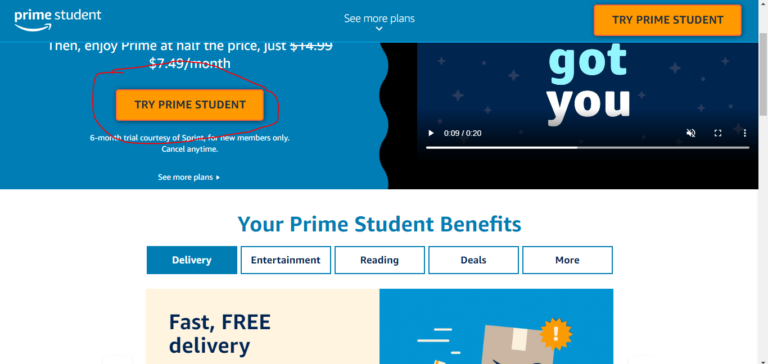 How To Switch To Prime Student? [4 Easy Steps] - Whitekind.com